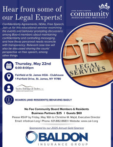 CAI - Long Island Chapter - Meeting/Event Information